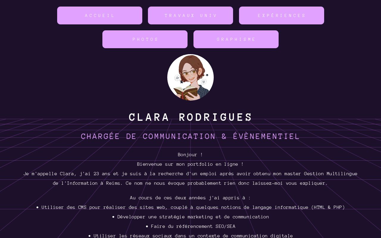 Portfolio Clara Rodrigues